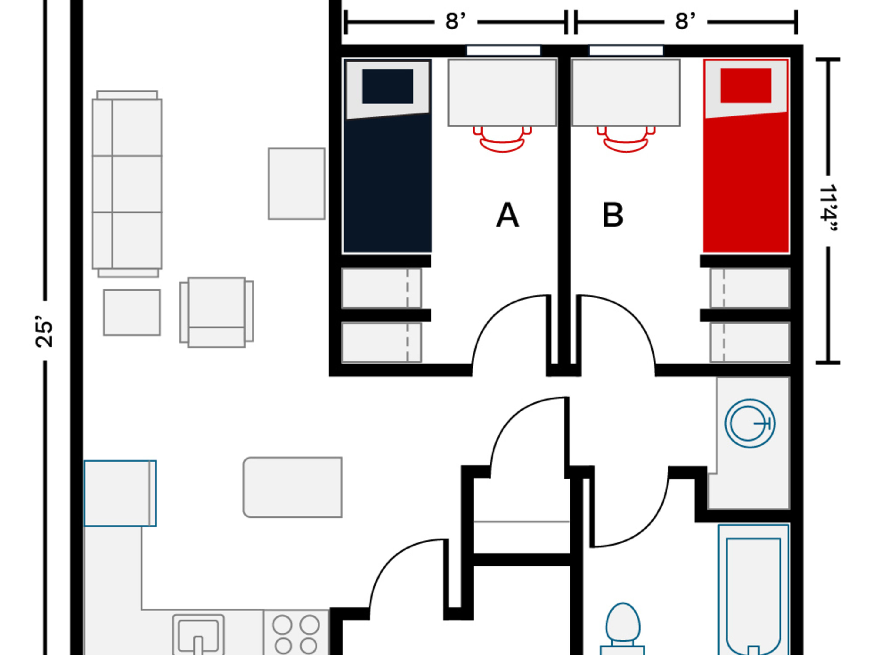 The Courtyards | University Housing | Nebraska